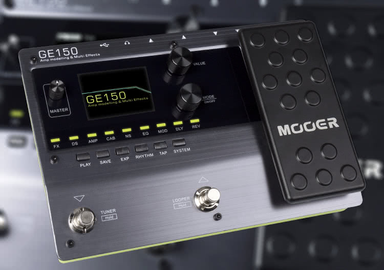 Mooer GE150 Amp Modeler oraz Multiefekt