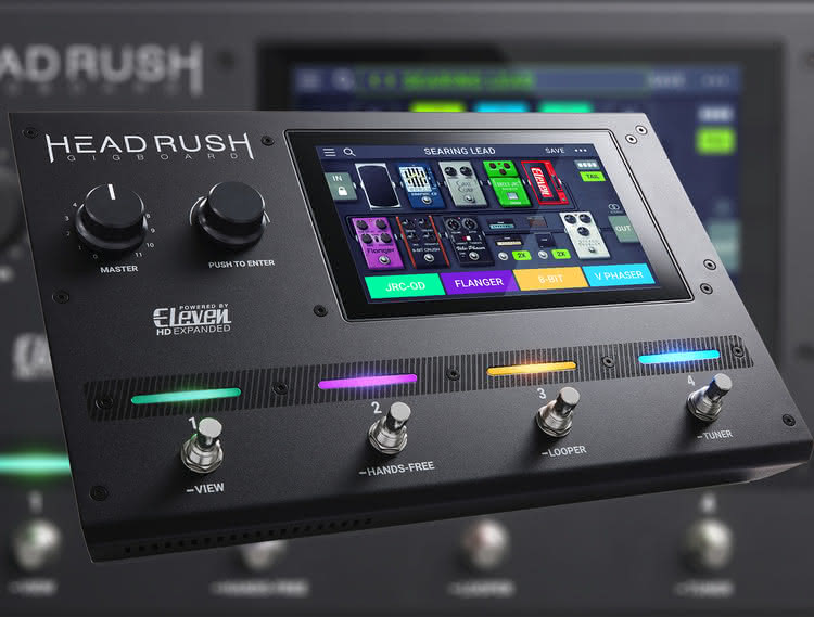 Nowy, kompaktowy procesor gitarowy HeadRush Gigboard
