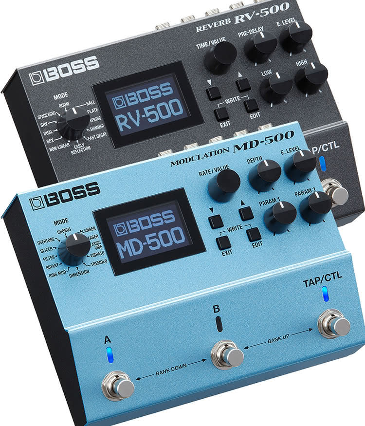 BOSS RV-500 Reverb i MD-500 Modulation