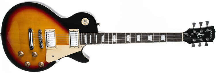 ARROW LP 22 V-Sunburst Rosewood/Cream | Gitara elektryczna